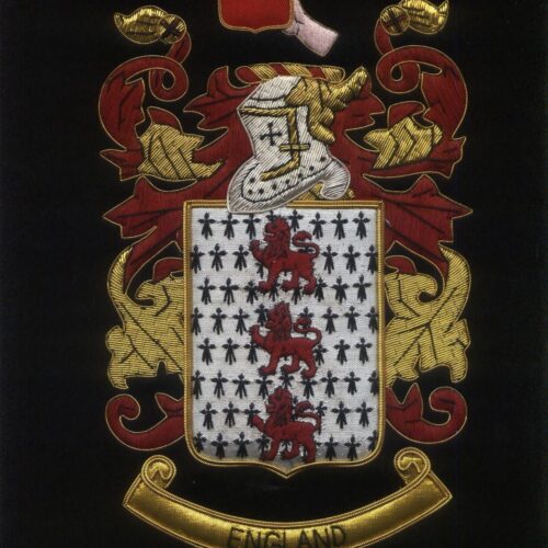 Embroidered Coat of Arms / Family Crest