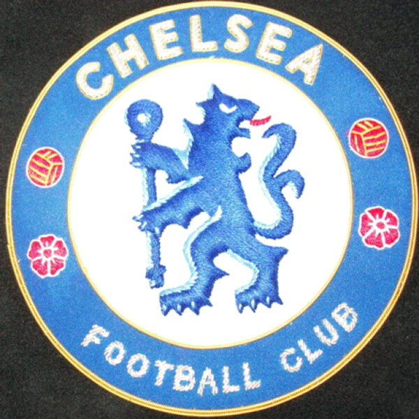 Chelsea Football Club badge Hand Embroidered bullion wire Blazer Patch