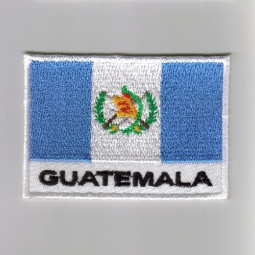 Guatemala embroidered patches - country flag Guatemala patches / iron ...