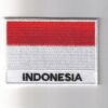 Indonesia embroidered patches - country flag Indonesia patches / iron ...