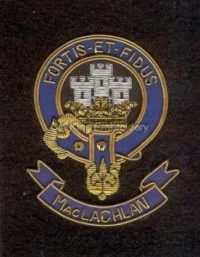 Maclachlan Clan Crest Embroidered Patch for Scottish Clans