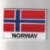 Norway embroidered patches - country flag Norway patches / iron on badges