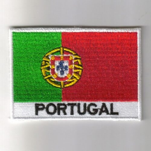 Portugal embroidered patches - country flag Portugal patches / iron on ...