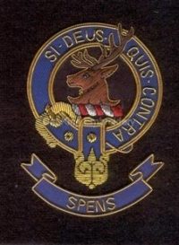 Spens Clan Crest Embroidered Patch for Scottish Clans