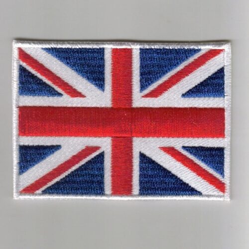 United-Kingdom embroidered patches - country flag United-Kingdom patches / iron on badges
