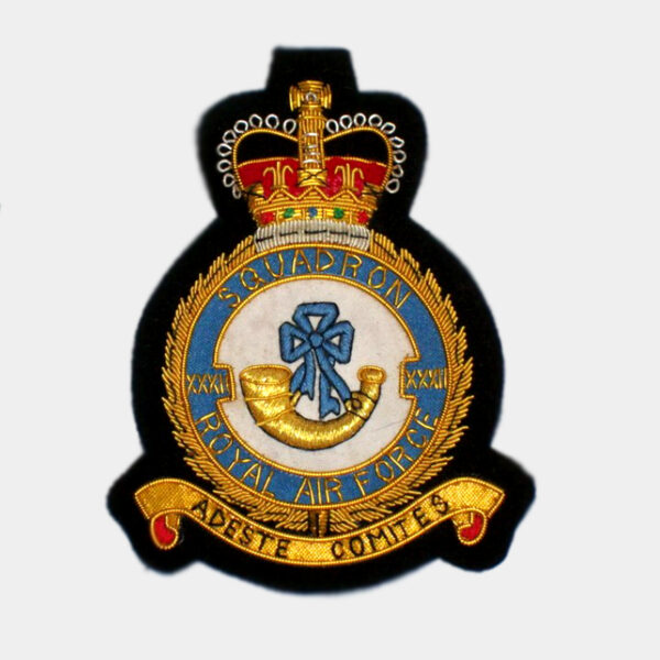 Squadron Blazer Badges – Embroidered Royal Air Force / RAF Patches