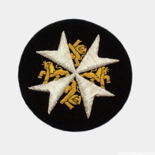 Custom Patch | Bullion Wire Blazer Crest | WELL DONE Badges